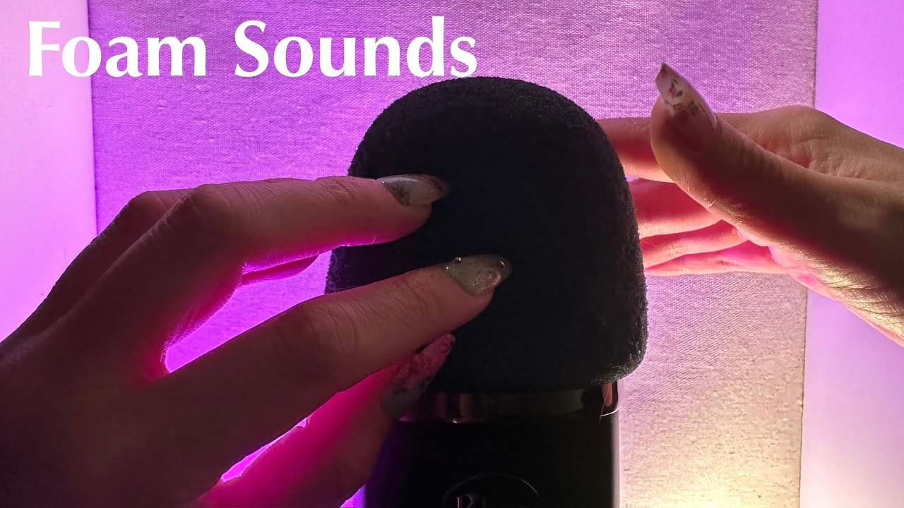 ASMR Foam Mic Massage - Slow Scratching & Rubbing To Help You Sleep ...
