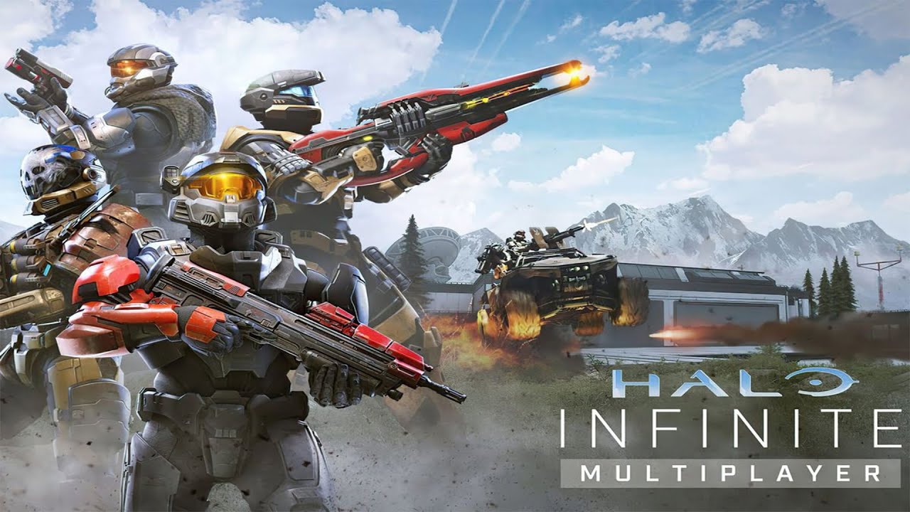 Halo Infinite Multiplayer Gameplay Part 1 - Bot Match - YouTube