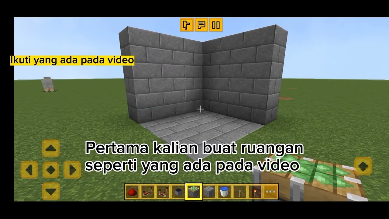 Cara membuat ruangan rahasia di bawah tanah di Minecraft!! - YouTube