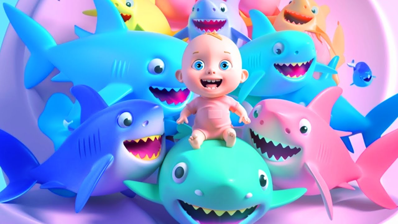Baby Shark Doo Doo Doo Dance Cartoon | Best Pals Kids Songs & Nursery ...
