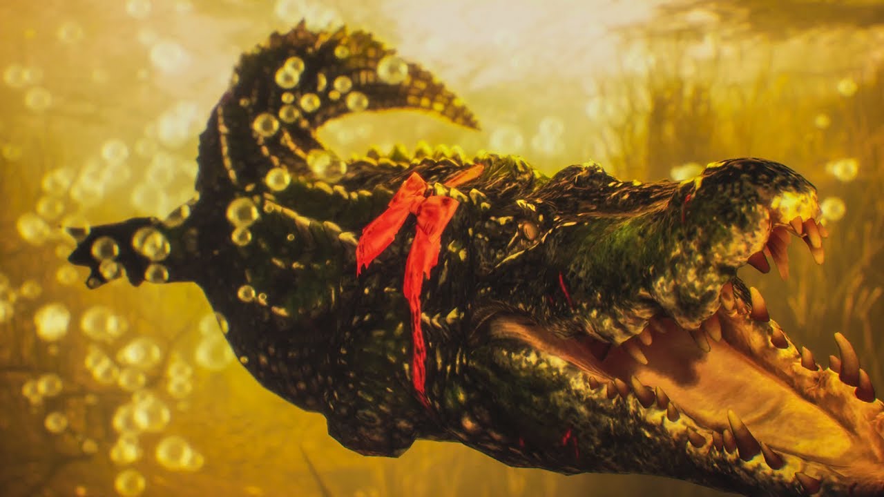 Apex Alligator Boss Fight (Maneater) HD - YouTube