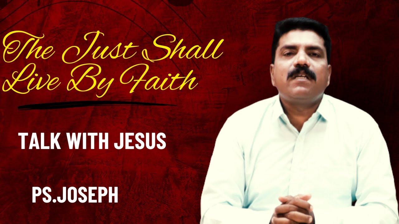 Talk With Jesus | Epi : 898| Pastor. Joseph |#Grace Television India # ...