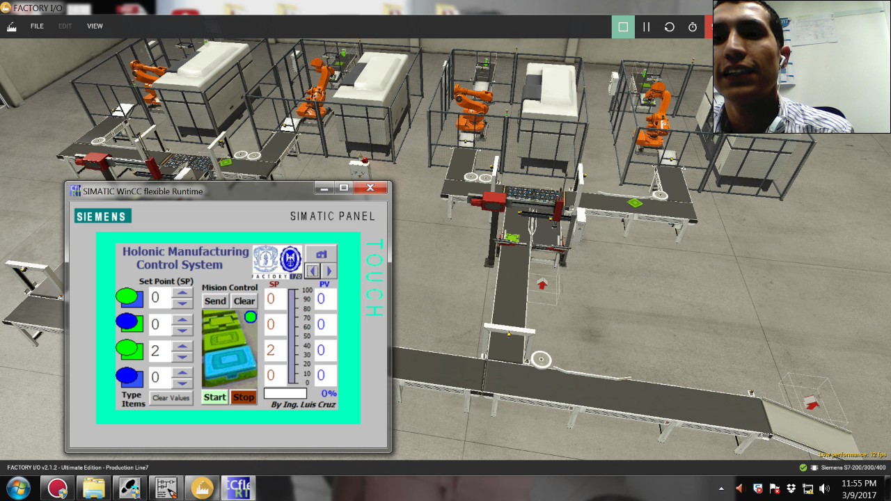Holonic Manufacturing Control System (2 of 5): Autonomy of HMS - YouTube