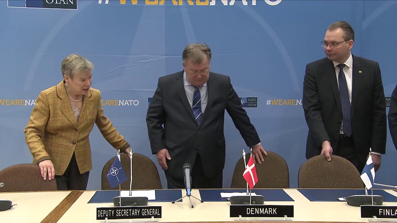 NATO Signing Ceremony - YouTube