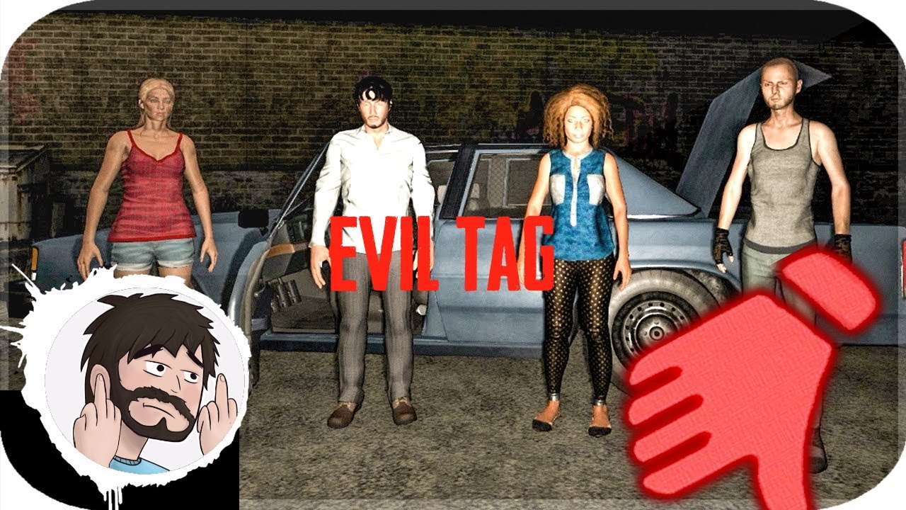 Playing Steams Worst Horror Game - EVIL TAG - YouTube