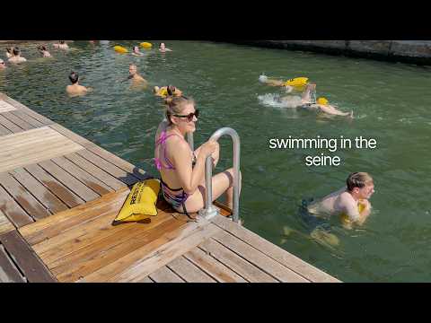 Swimming in the Seine on Opening Day! | Paris Vlog