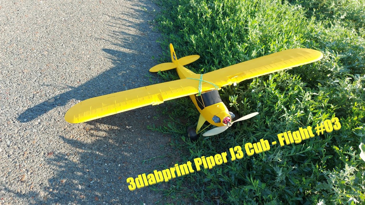 Piper J3 Cub - Flight #03 - YouTube