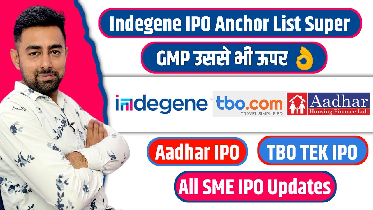 Indegene IPO Anchor List | All IPO GMP | All SME IPO GMP | Jayesh ...
