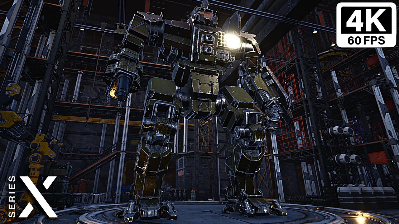 MechWarrior 5: Mercenaries (Xbox Series X) Gameplay (4K ᵁᴴᴰ 60ᶠᵖˢ ...