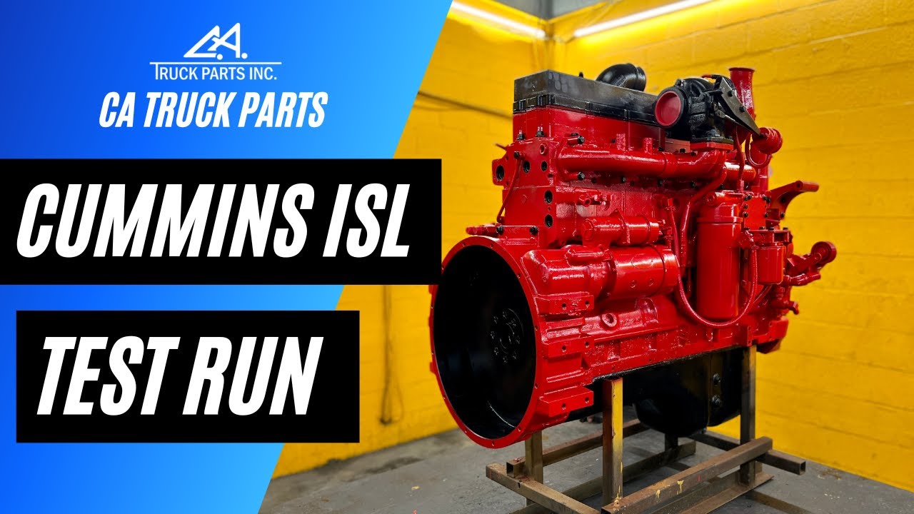 2002 Cummins ISL Diesel Engine with Jake Brakes For Sale, 330HP | CA ...