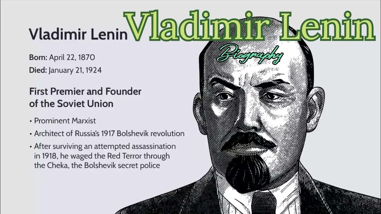 Vladimir Lenin Biography || #lenin #informativestudio #biography - YouTube