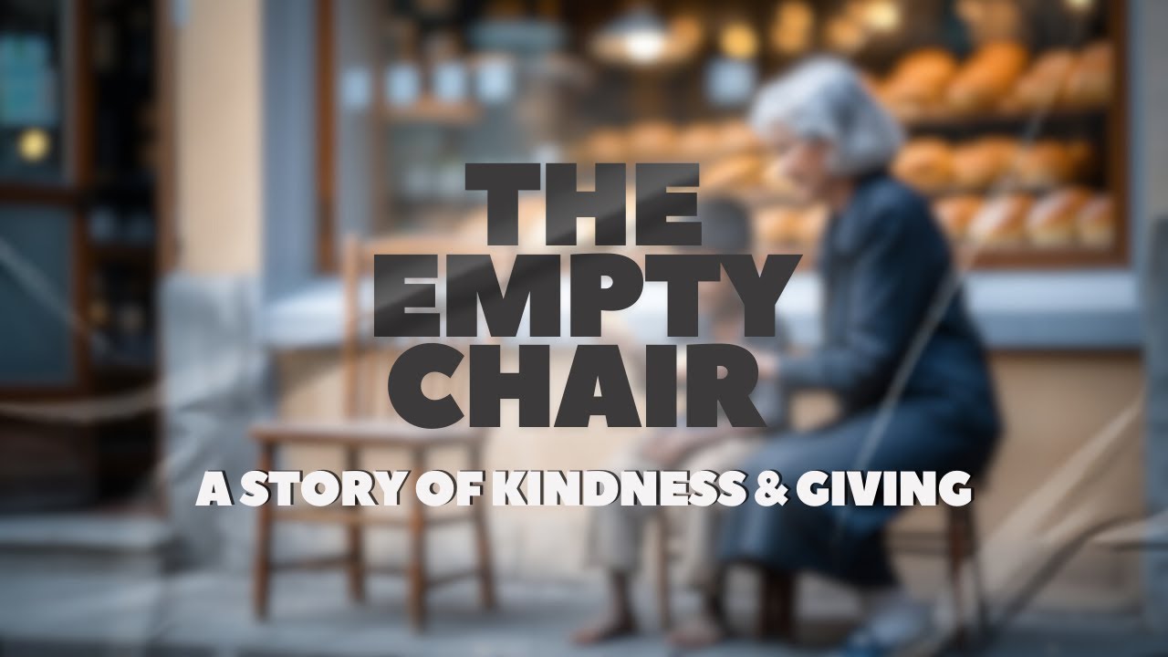 The Empty Chair | A Story of Kindness & Giving - YouTube