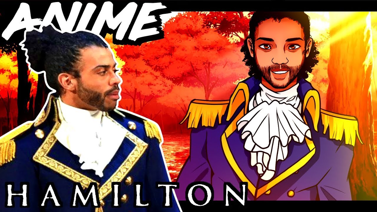 Hamilton ANIME! Alexander Hamilton, Lafayette & Eliza Schuyler ART ...