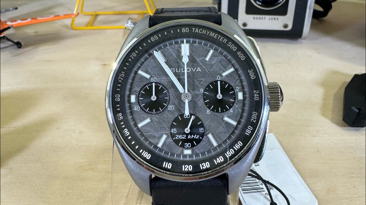 Bulova Lunar Pilot Meteorite Dial Limited Edition - YouTube