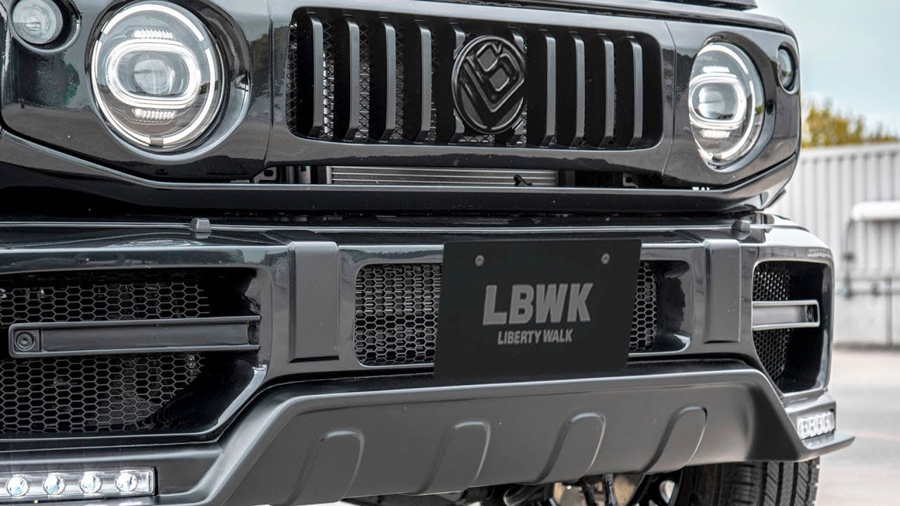 Suzuki Jimny G-Class-Inspired by Liberty Walk - YouTube