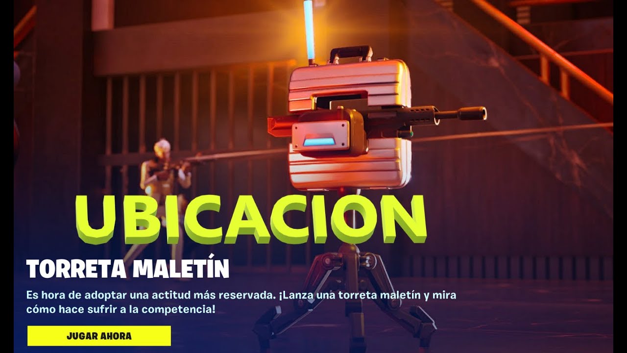 TORRETA MALETIN MEJOR UBICACION Y COMO USARLA FACILMENTE #FORTNITE ...