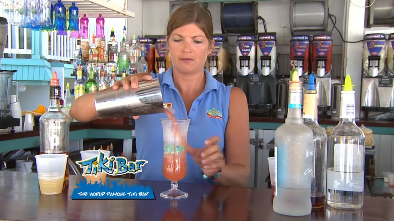 Tiki Bar at Sandpiper Beacon - YouTube