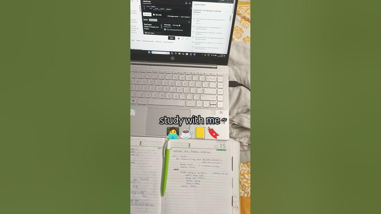 study with me | day 3 | python, dsa #coding #studylog #code #job #womenintech #softwareengineer ...