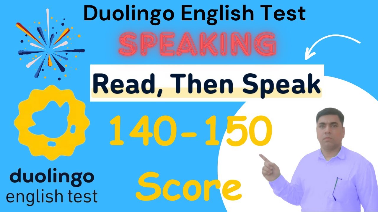 Duolingo English Test "Read then Speak" Tips & Tricks | #det | #2024 ...