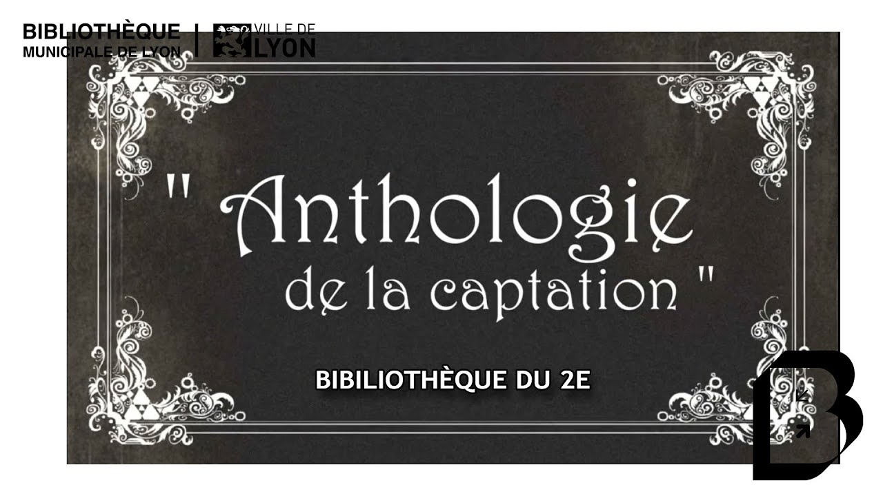 Anthologie de la captation "Comme au cinéma ... muet !" - Bibliothèque ...