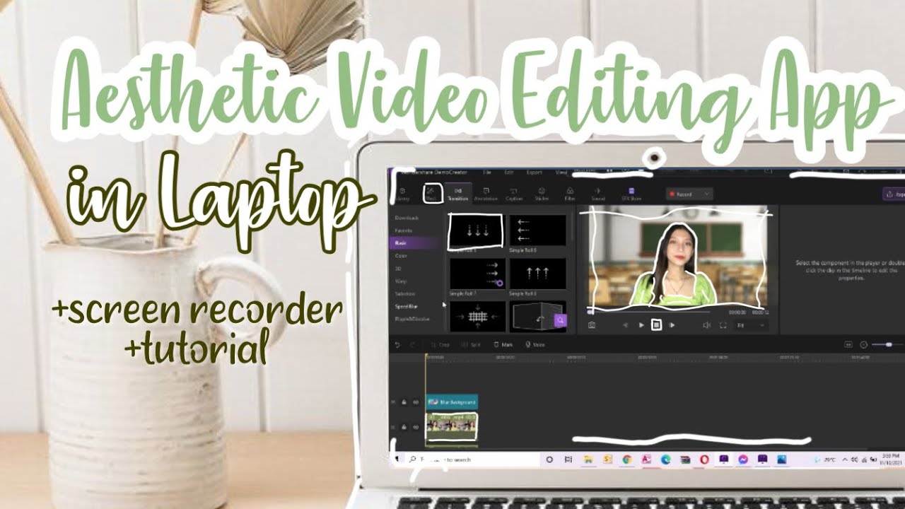 Easiest Video Editing App in Laptop + Screen recording & tutorial - YouTube