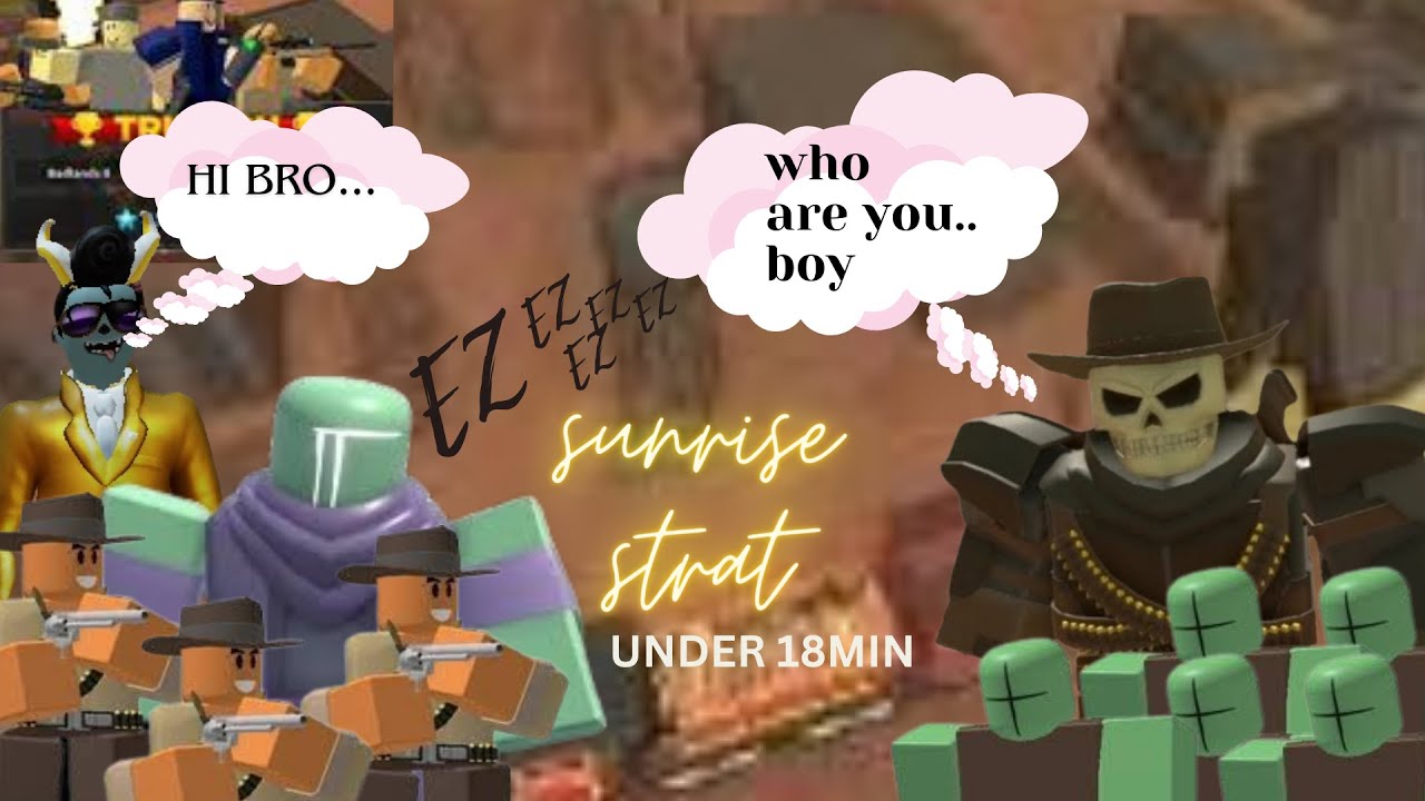 NEW EASIEST QUICKDRAW STRATEGY WITH NO SPECIAL TOWERS | Sunrise ...