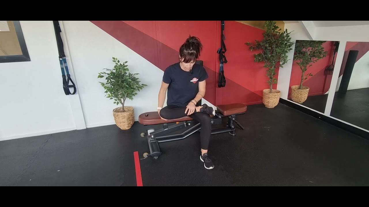 Seated Figure 4 Stretch - Explained - YouTube