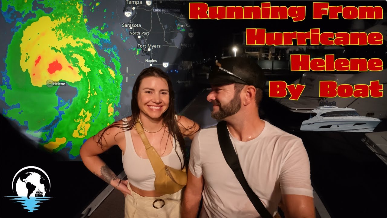 Running from Hurricane Helene by BOAT! - YouTube