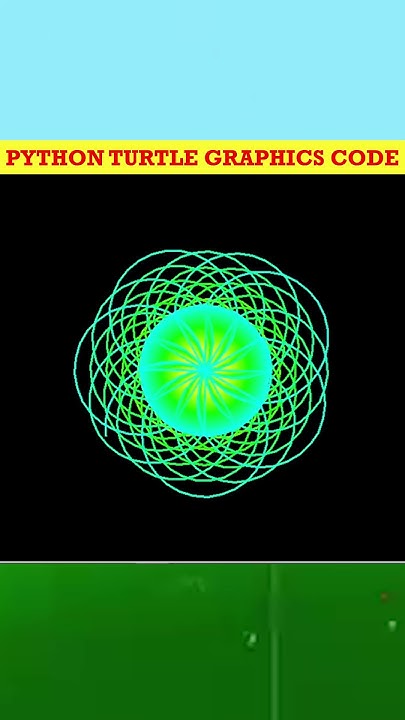 Python Turtle Graphics Code: Amazing Outstanding Mushroom Drawing#2023 - YouTube