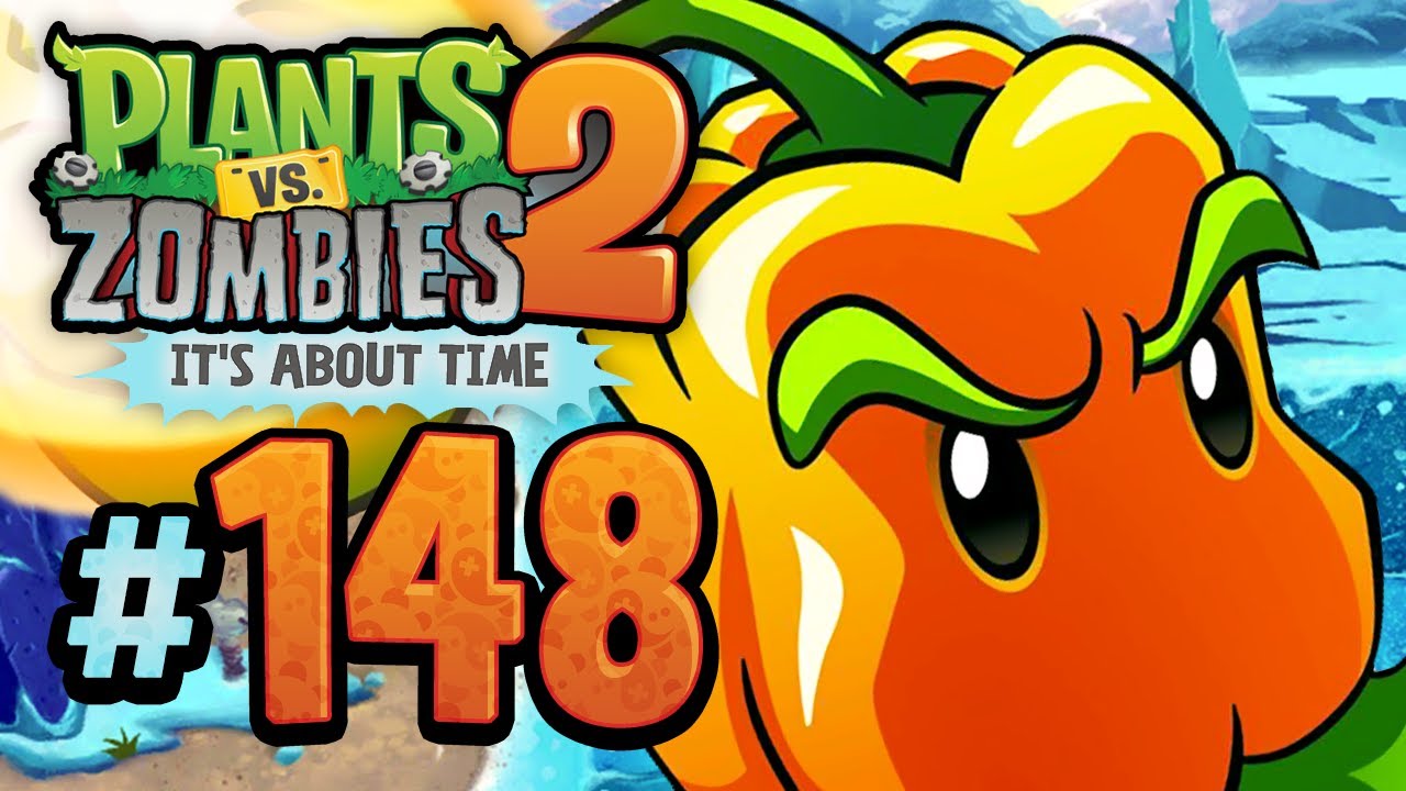 Pick a Pepper-pult (Frostbite Caves) - Plants vs. Zombies 2: It's About ...