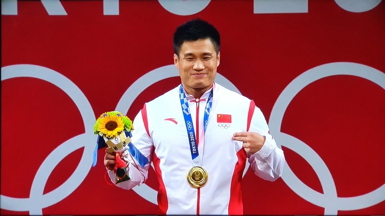 Lü Xiaojun wins 21st gold medal for China in Weightlifting Men's 81kg ...