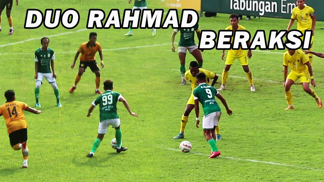 Best Moment Pemain PSMS | Rahmat Illahi & Rachmad Hidayat - YouTube