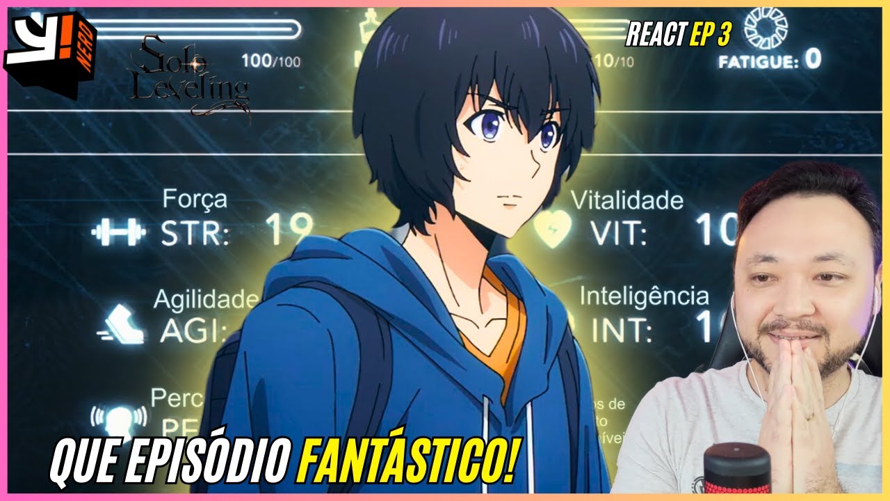 TA TOP DEMAIS ESSE ANIME! NOVO PODER DE SUNG JIN-WOO React Solo ...