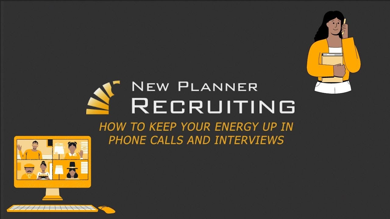 How to Keep Your Energy Up in Phone Calls and Interviews - YouTube