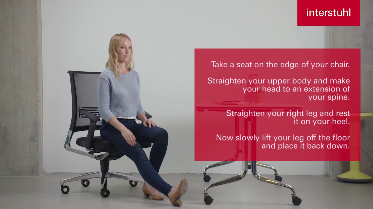 Interstuhl - Office-Workout 8 - YouTube