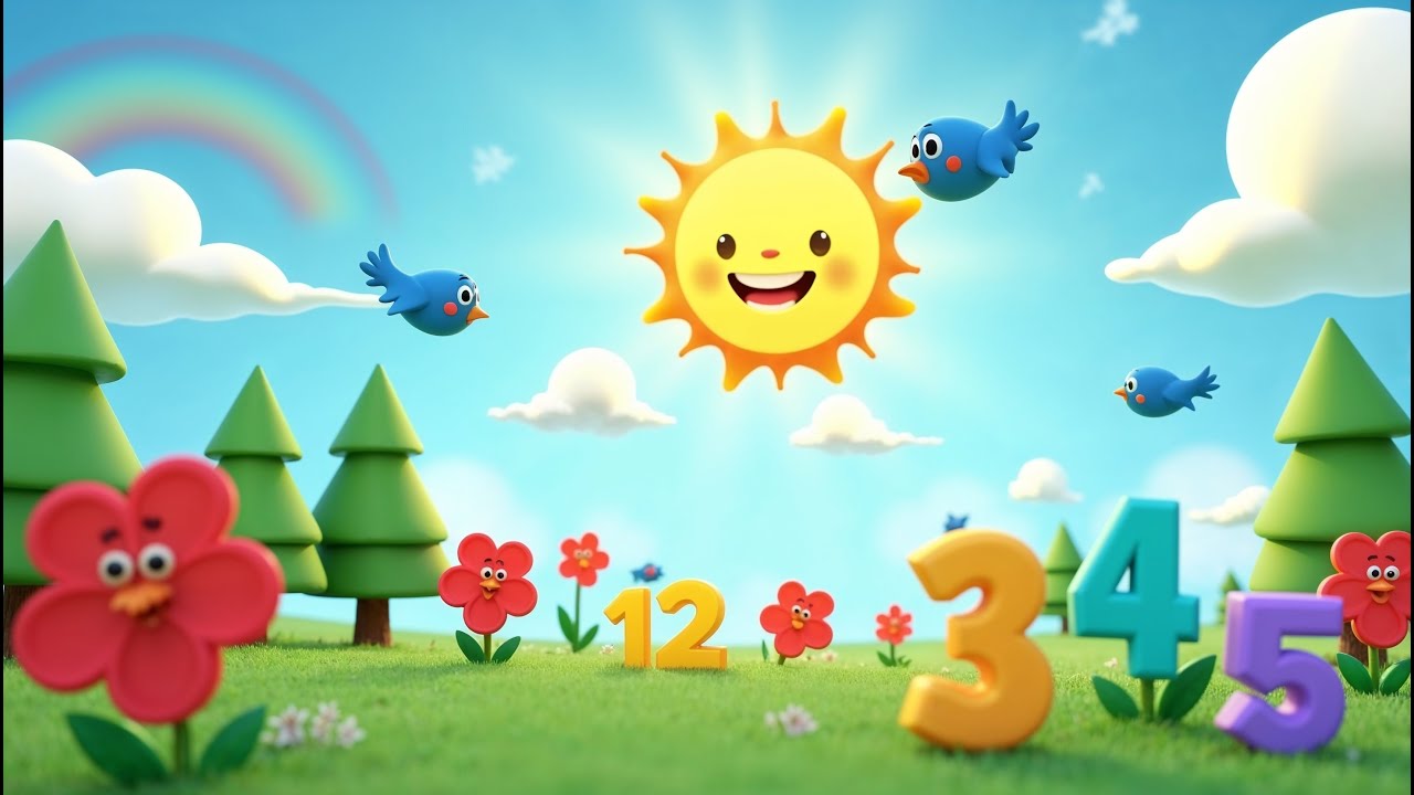 The Best Counting Song | Counting in Nature Song | Kids Song | Nursery ...