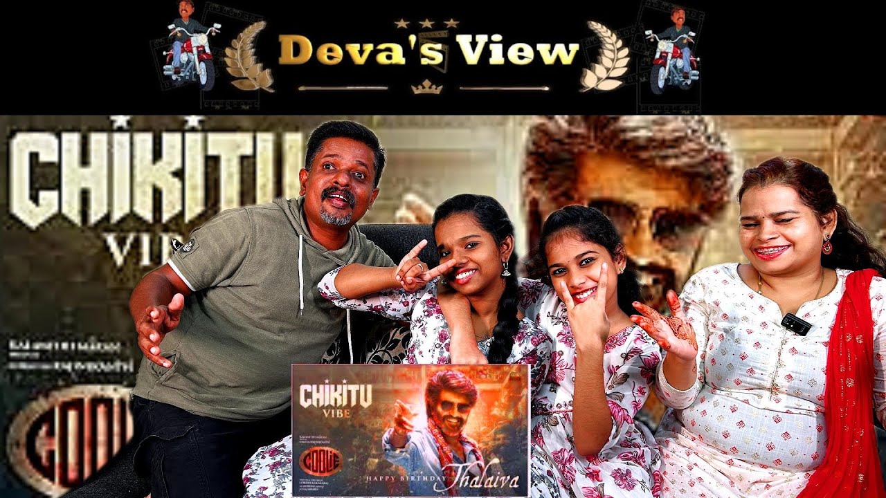 #COOLIE Chikitu Vibe Promo Reaction Superstar Rajinikanth Deva'sView ...