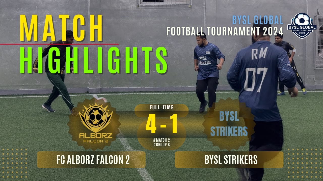 FC Alborz Falcon 2 vs BYSL Strikers | Highlights | BYSL Football ...