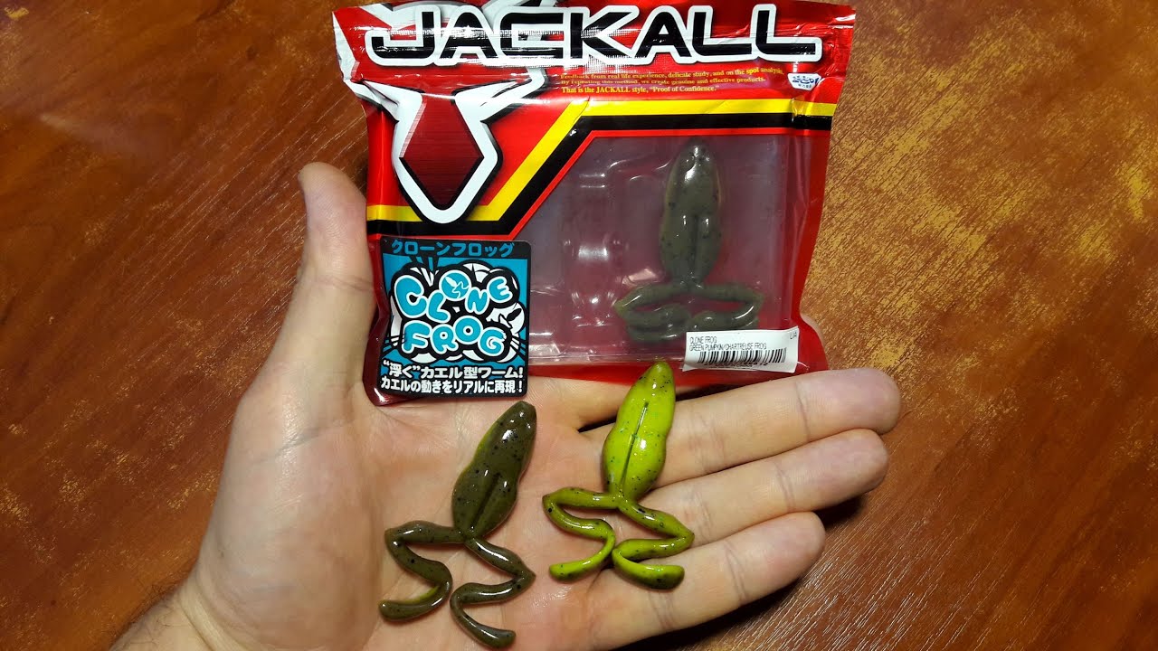 Jackall Clone Frog - YouTube