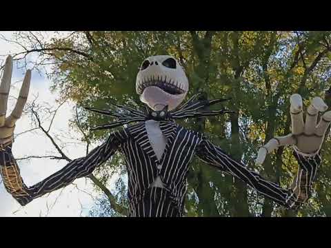 Our Really Big Jack Skellington - YouTube