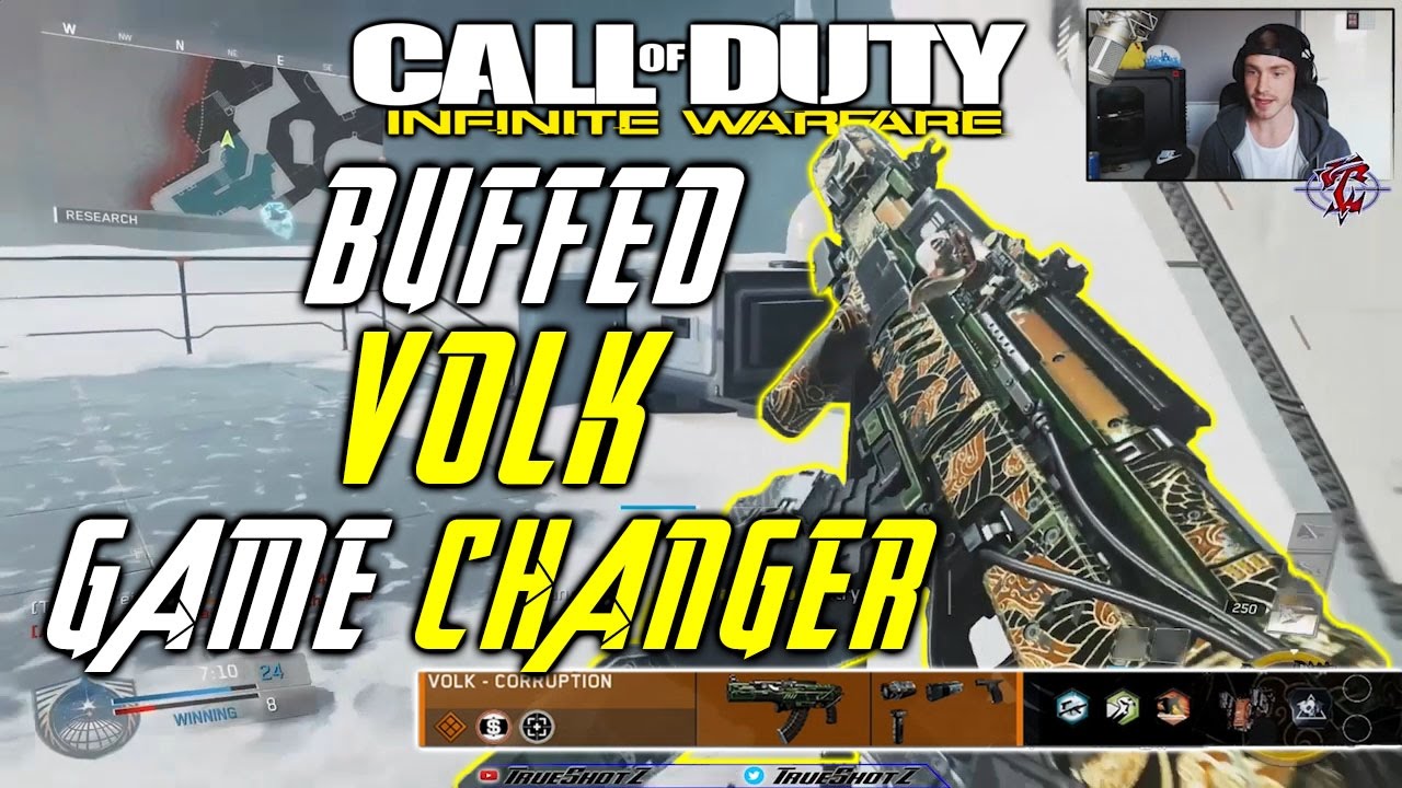 BUFFED VOLK - CORRUPTION - is it good? (Live Call of Duty Infinite ...