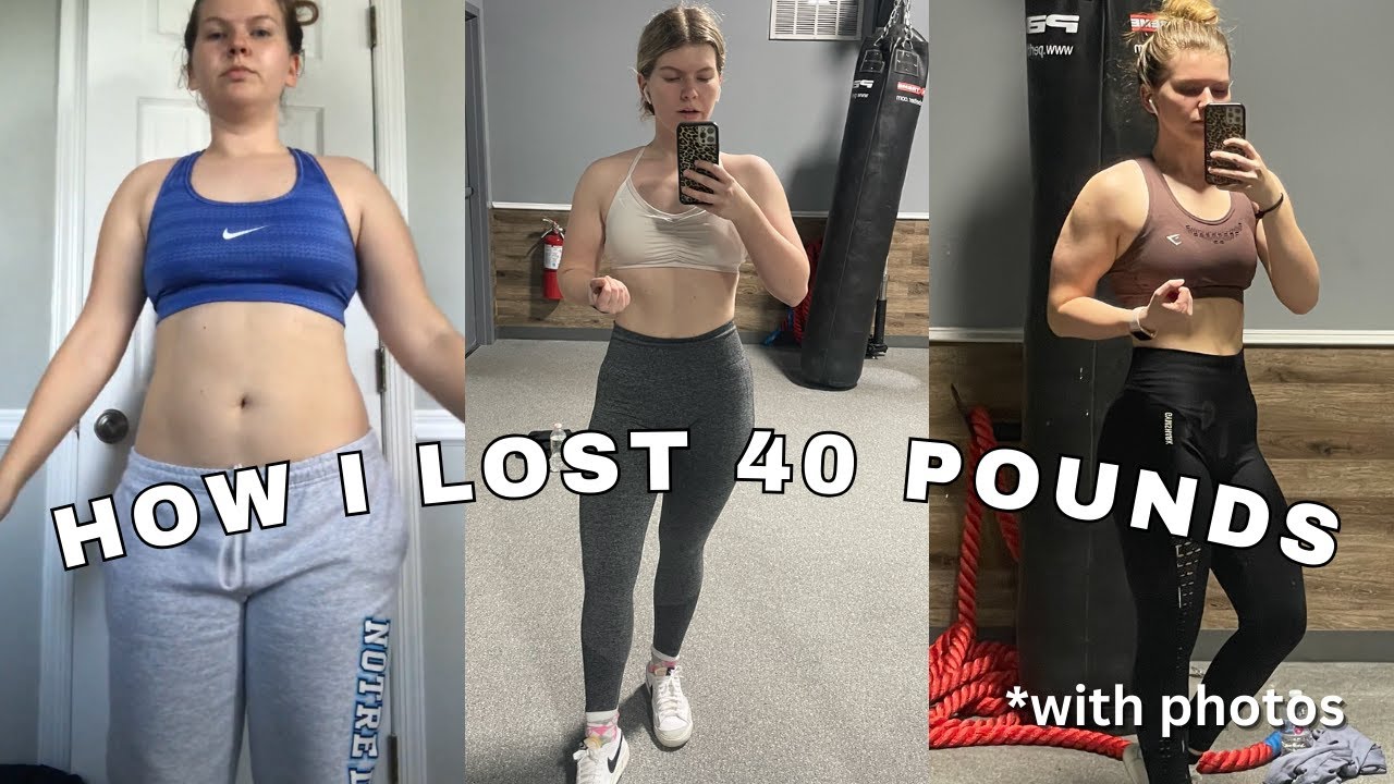 MY WEIGHT LOSS JOURNEY: How I lost 40+ pounds *with photos* - YouTube