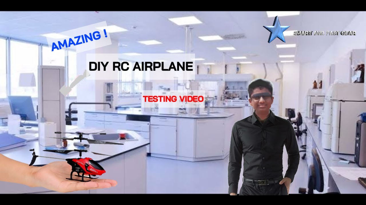 Amazing ! DIY Cardboard Remote Control Airplane | Made By Hanniel Vinu ...