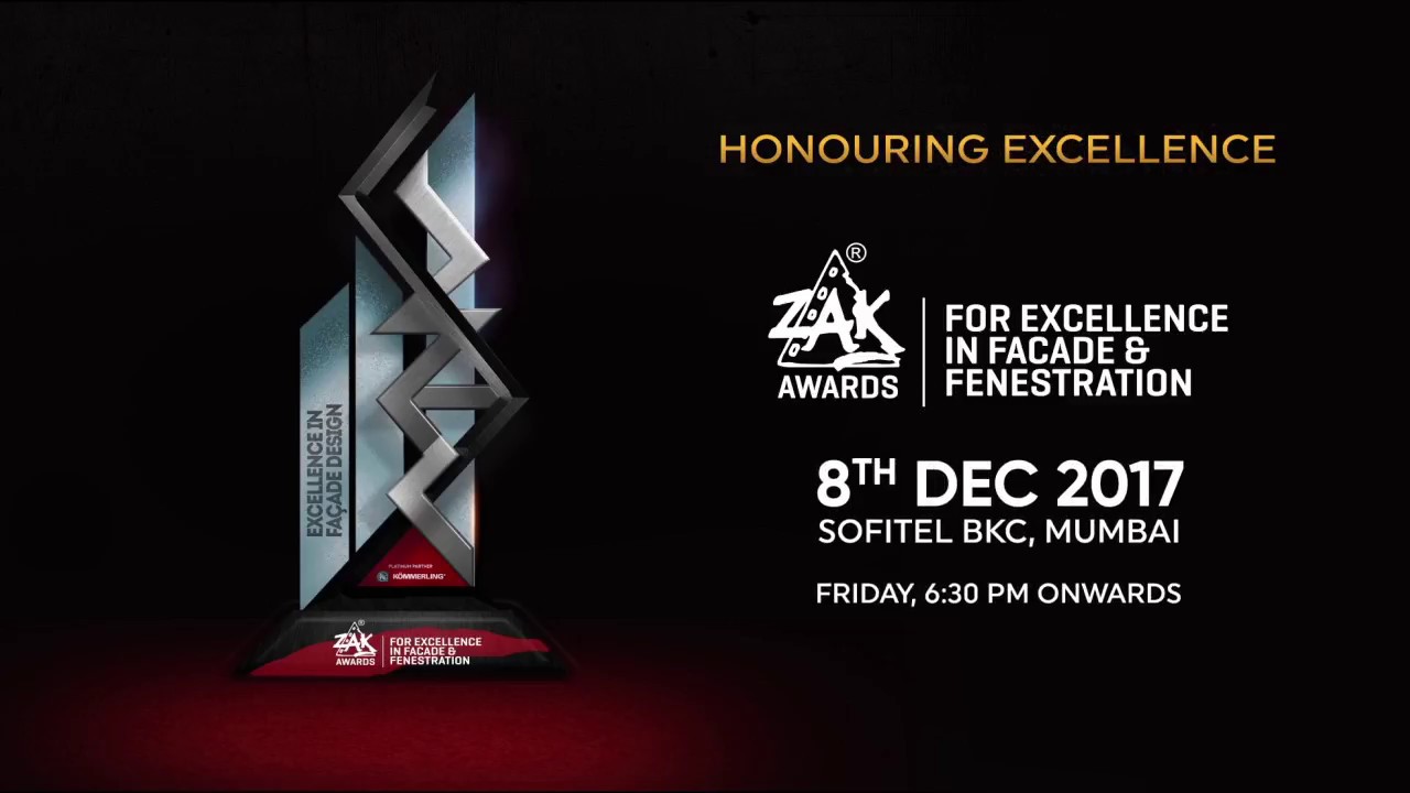 Making of the Zak Awards for Excellence in Façade & Fenestration Trophy ...