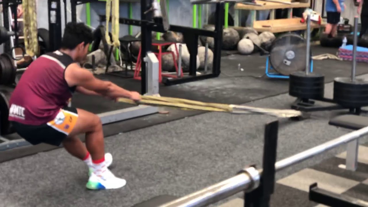Sled reverse drag - YouTube
