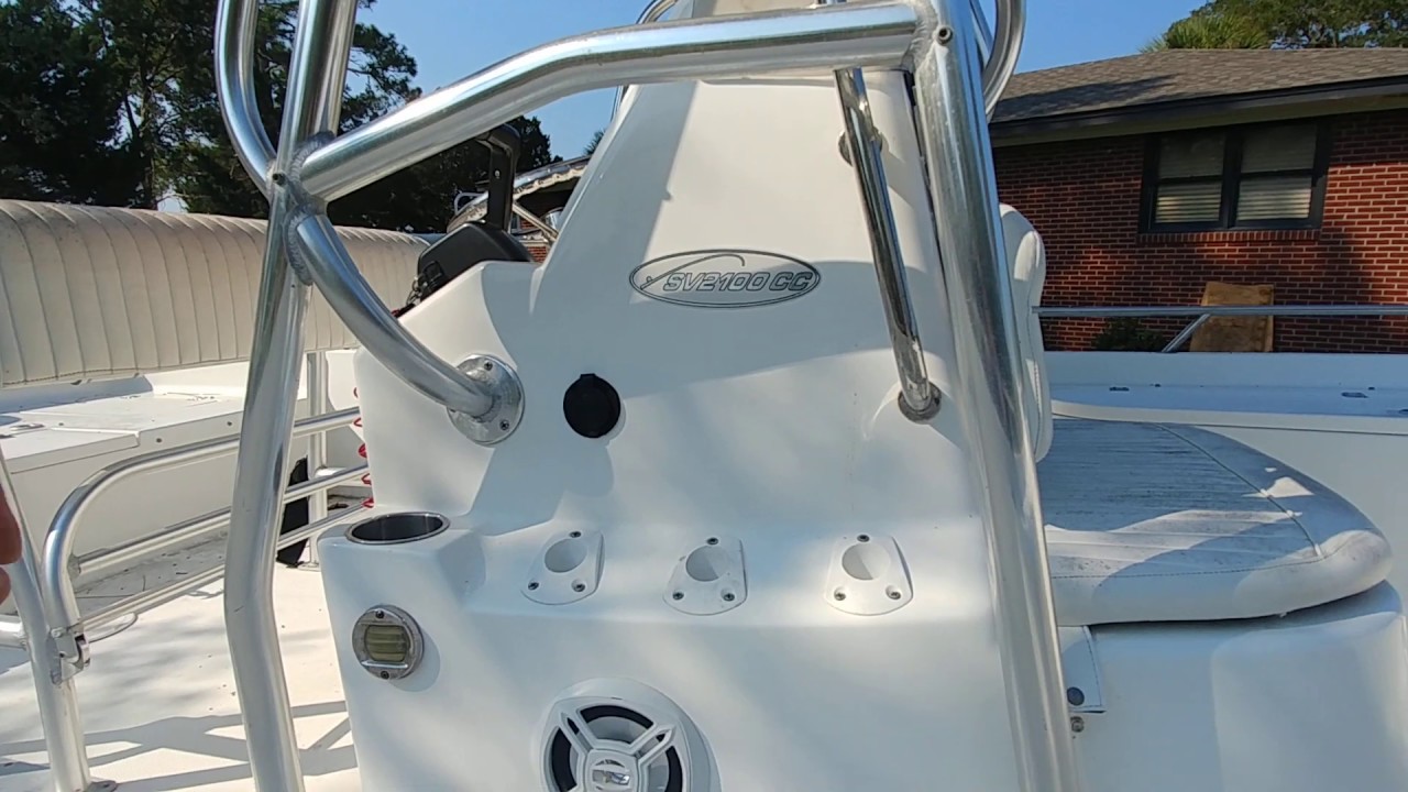 2005 Sea Pro SV2100CC Bay Boat - YouTube