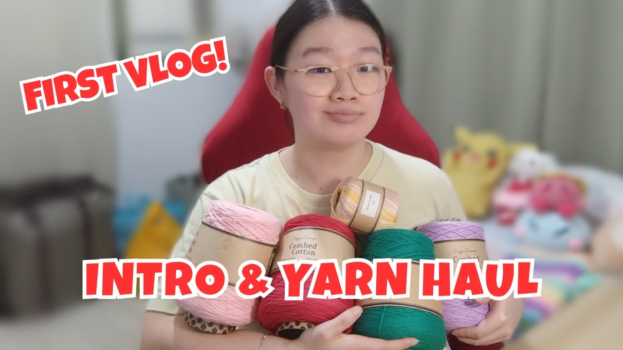 Introduction and Yarn haul! | Delulu Yarns Vlog - YouTube