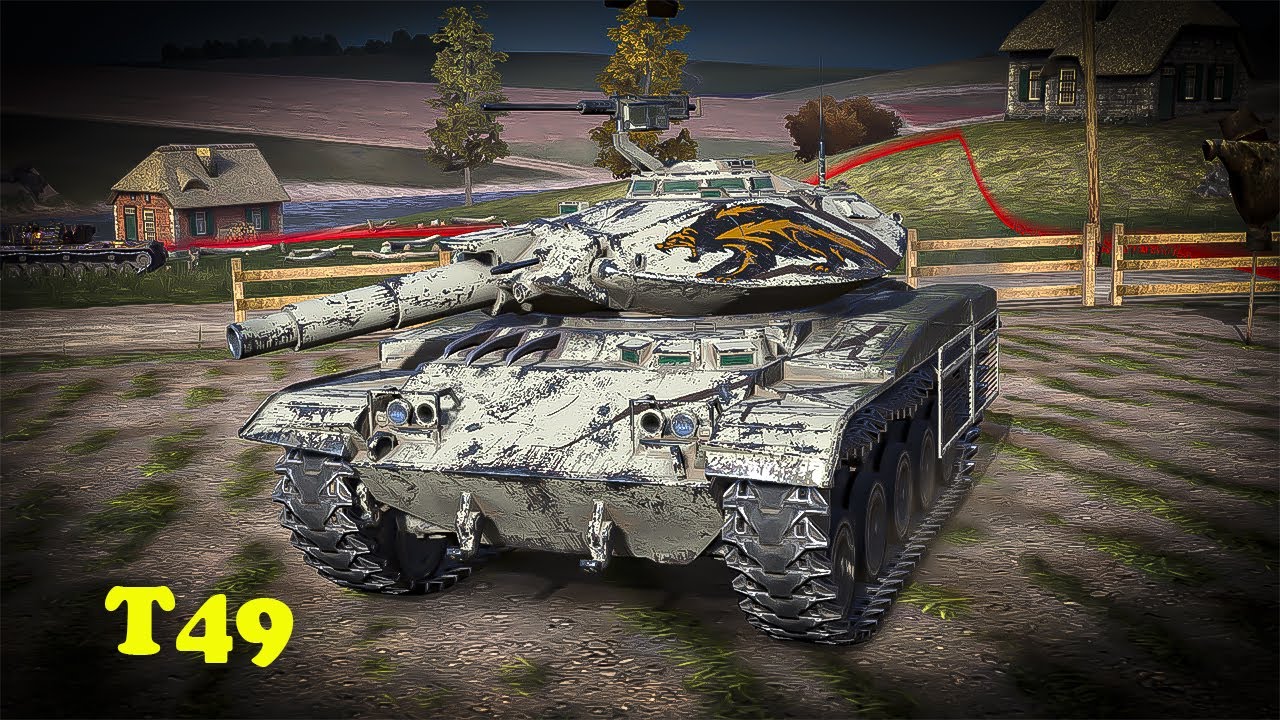 T49 - WoT Blitz UZ Gaming - YouTube