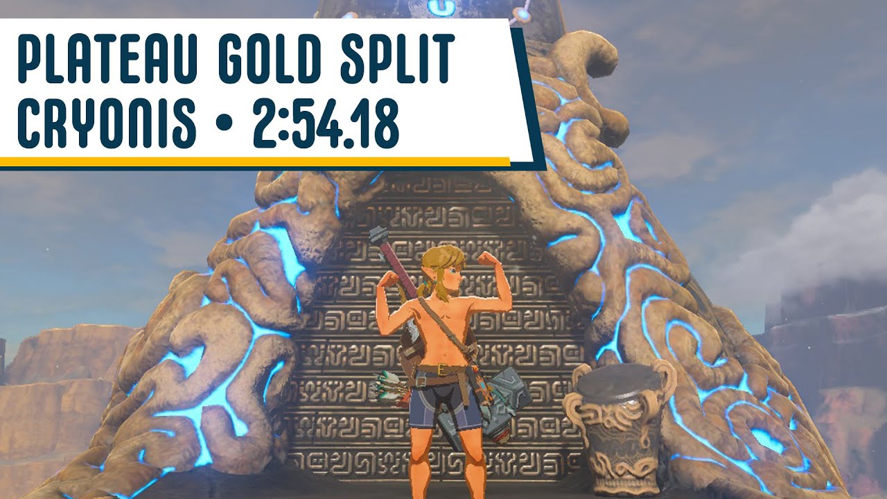 BotW Plateau Speedrun Gold Split - Cryonis - 2:54.18 - YouTube