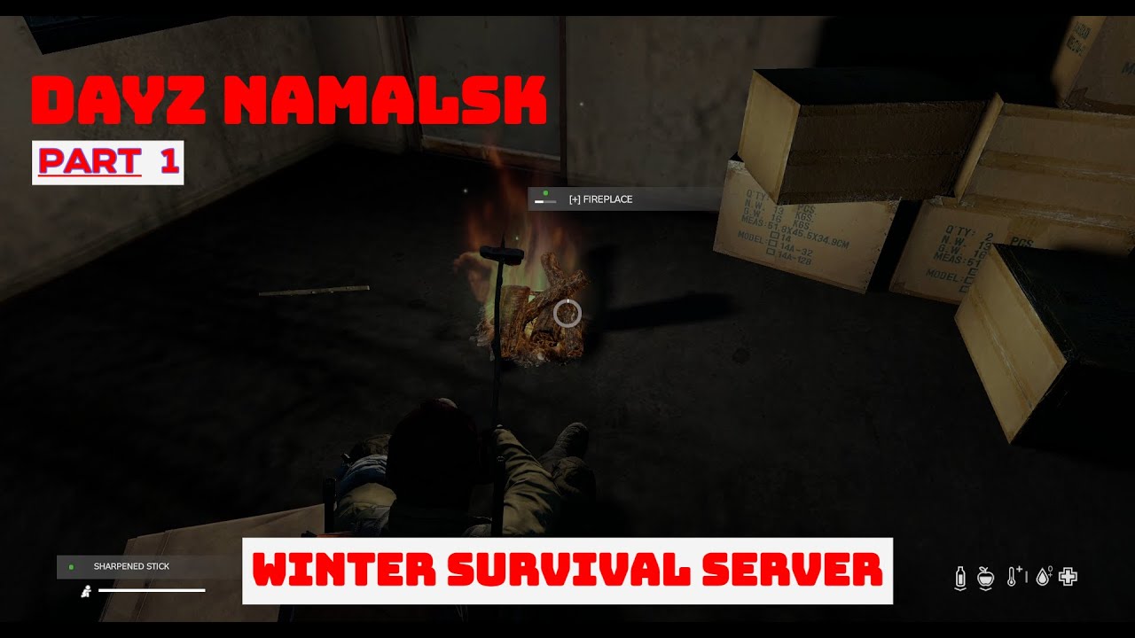 Surviving DAYZ Namalsk WInter Pve Server - YouTube